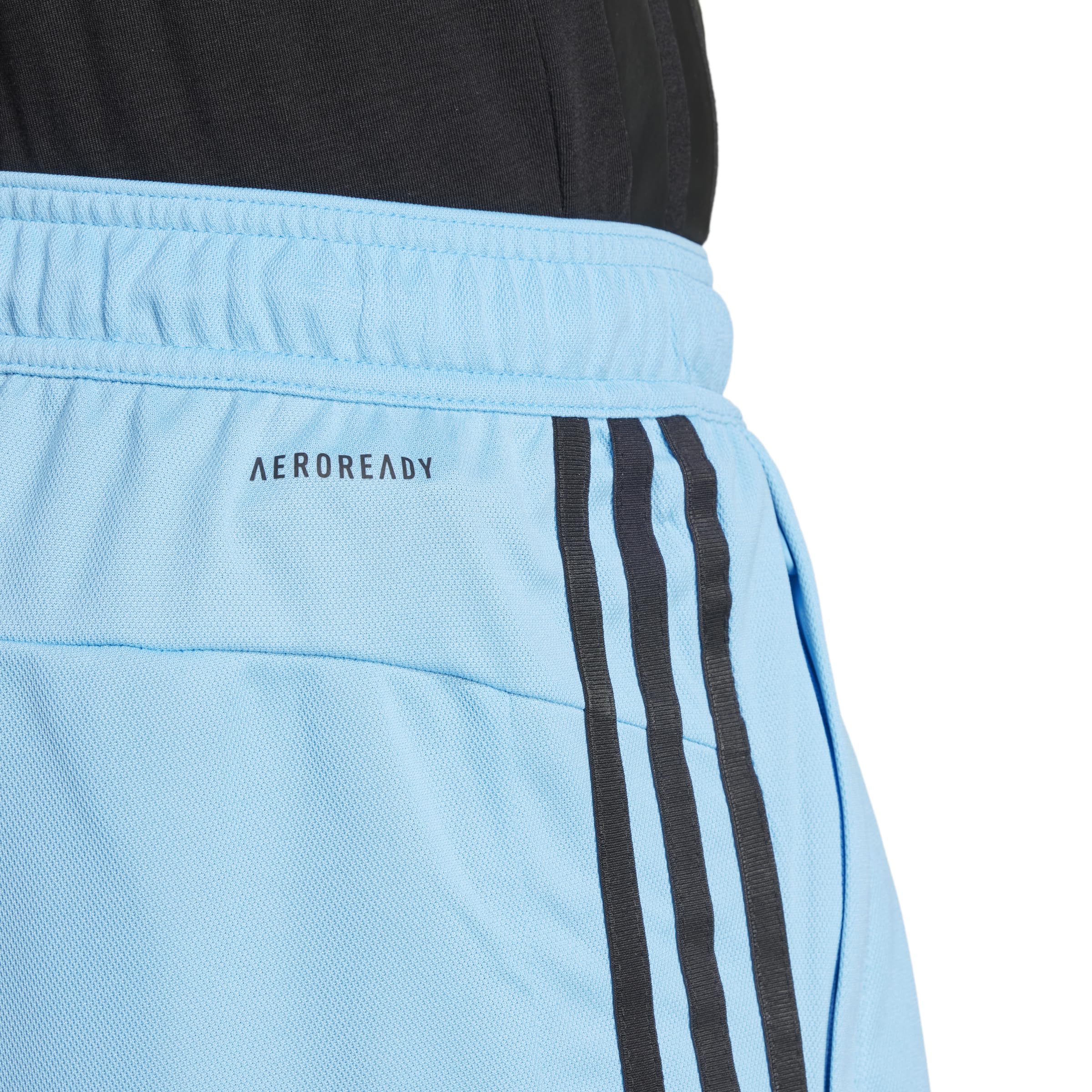 Calções Adidas Train Essentials Piqué 3-stripes Masculinos Azuis ...