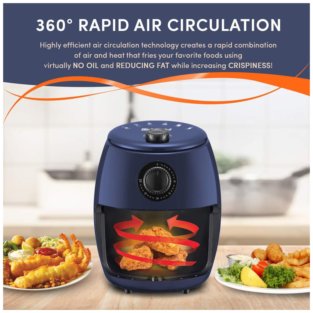 Fritadeira Eletrica Airfryer 2.1l Com Temperatura Ajustavel E ...