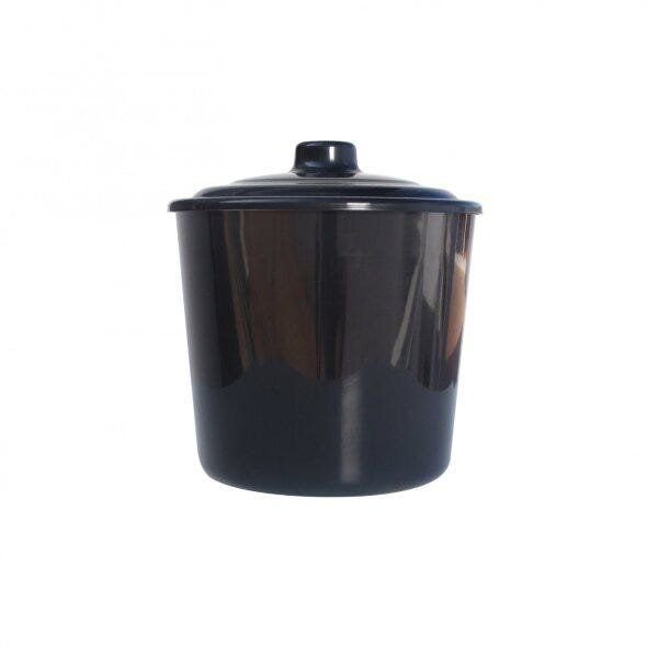 Lixeira Multiuso 5 Litros Ouro Fino Preto Preto - Carrefour