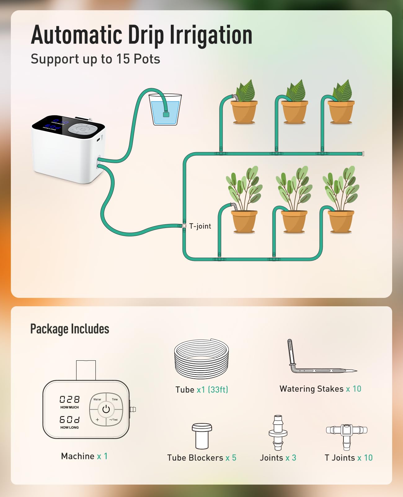 Sistema De Rega Automática Kollea Para Vasos De Plantas - Carrefour