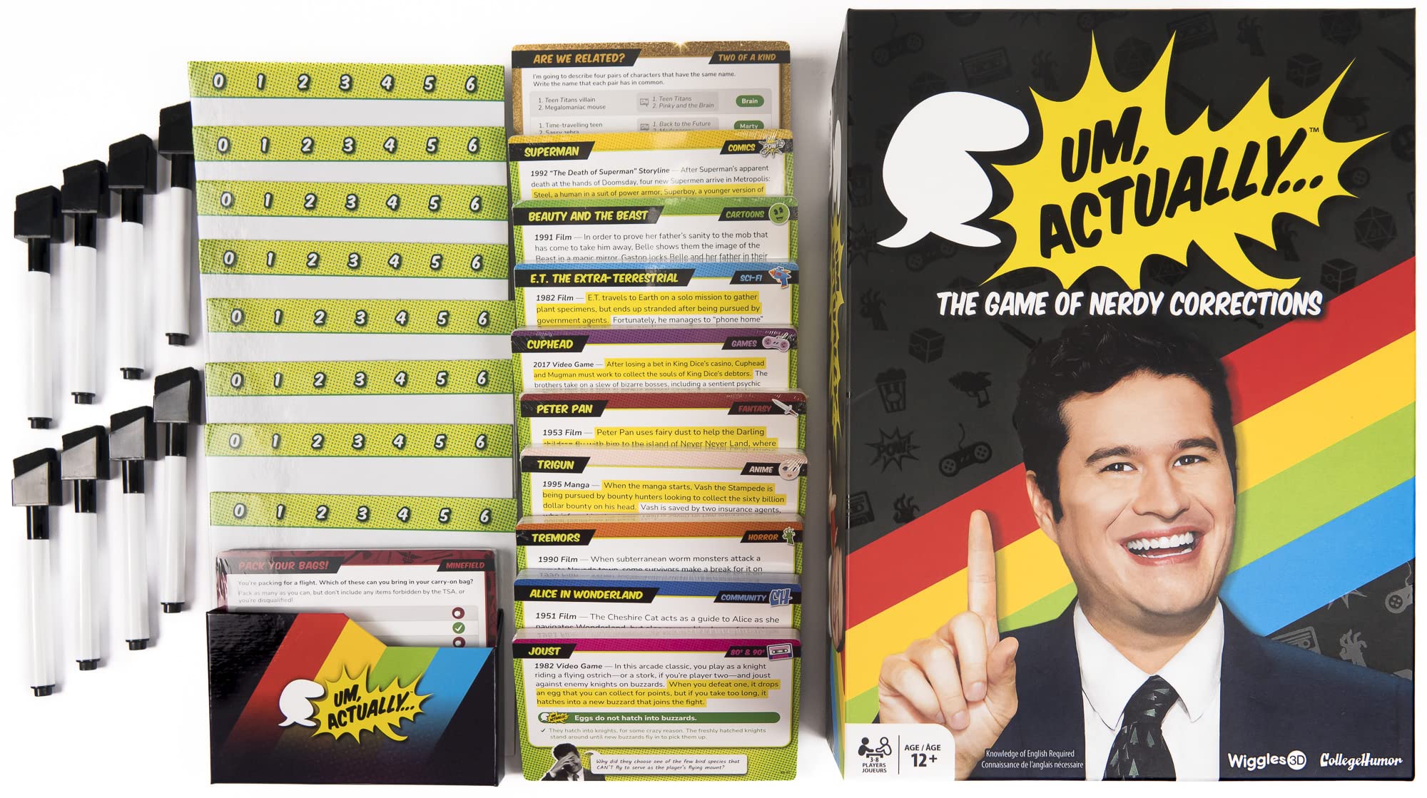 Jogo De Tabuleiro Um, Actually Deluxe Edition | Wiggles 3d - Carrefour