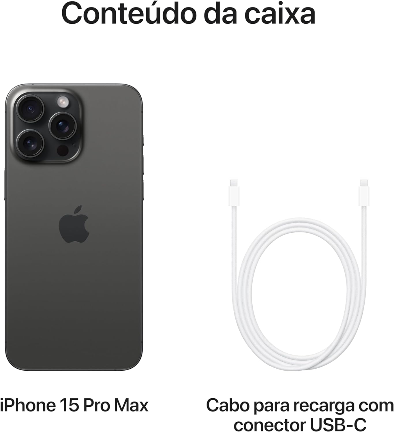 Iphone 15 Pro Max 256gb E-sim 5g Tela 6.7 Titanium Preto A2849 - Carrefour