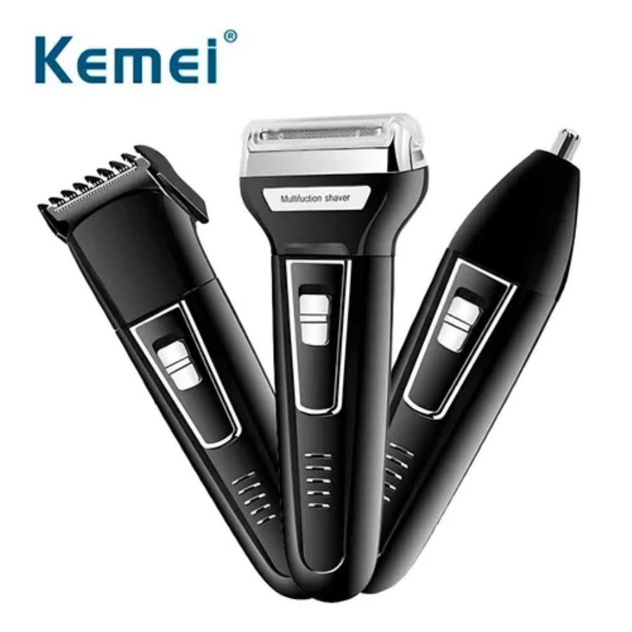 Depilador Masculino 3 Em 1 - Kemei Com Design Ergonômico - Carrefour