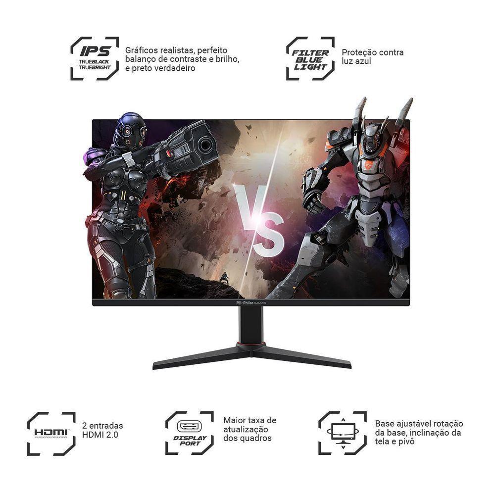 Monitor Gamer Philco 27" 180hz Full Hd Pmg27m23t Bivolt - Carrefour