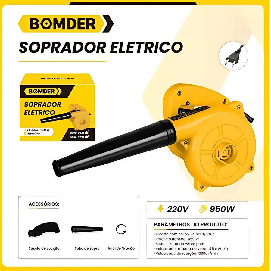 Soprador Elétrico 950w Potência E Eficiência Na Limpeza 220v - Carrefour