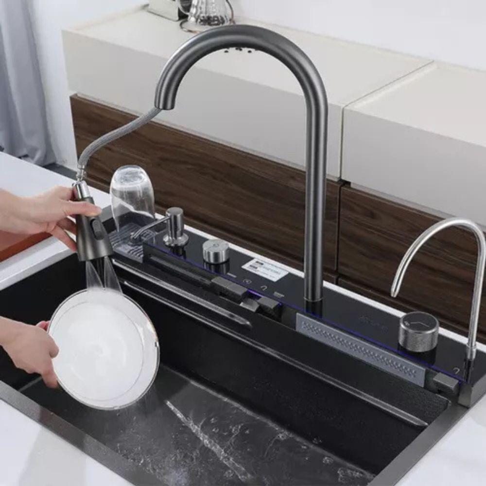 Cuba Gourmet Multifuncional Inteligente Aço Inox 304 Prata 75x46x22cm ...