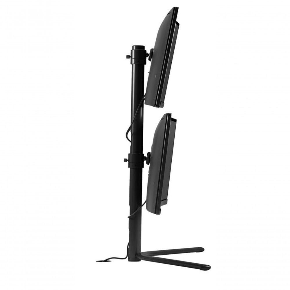 Suporte De Mesa Para Monitor Até 32 Duplo Vertical Com Regulagem De ...