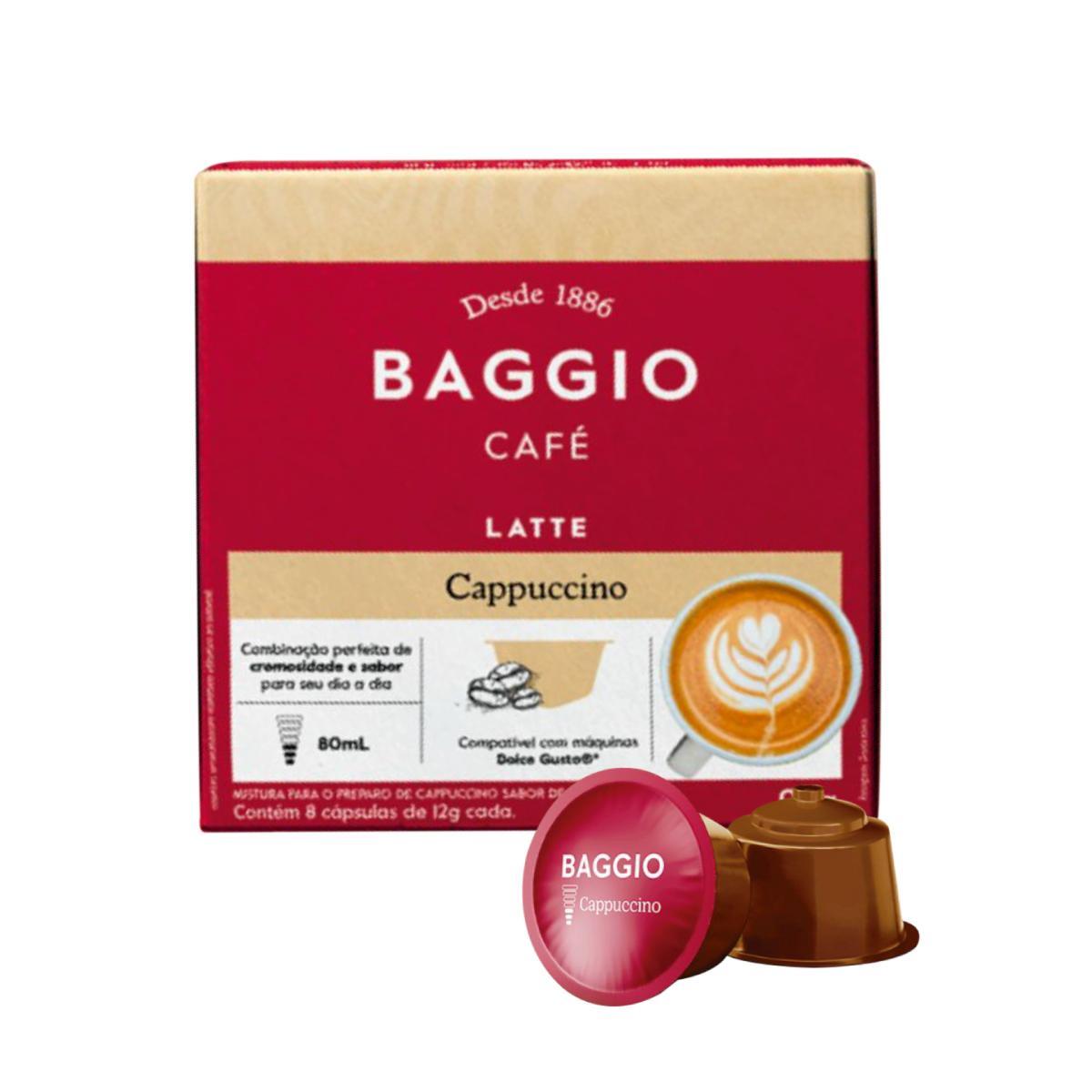 Kit Cápsula Dolce Gusto Baggio Café Aroma + Latte Cappuccino - Carrefour