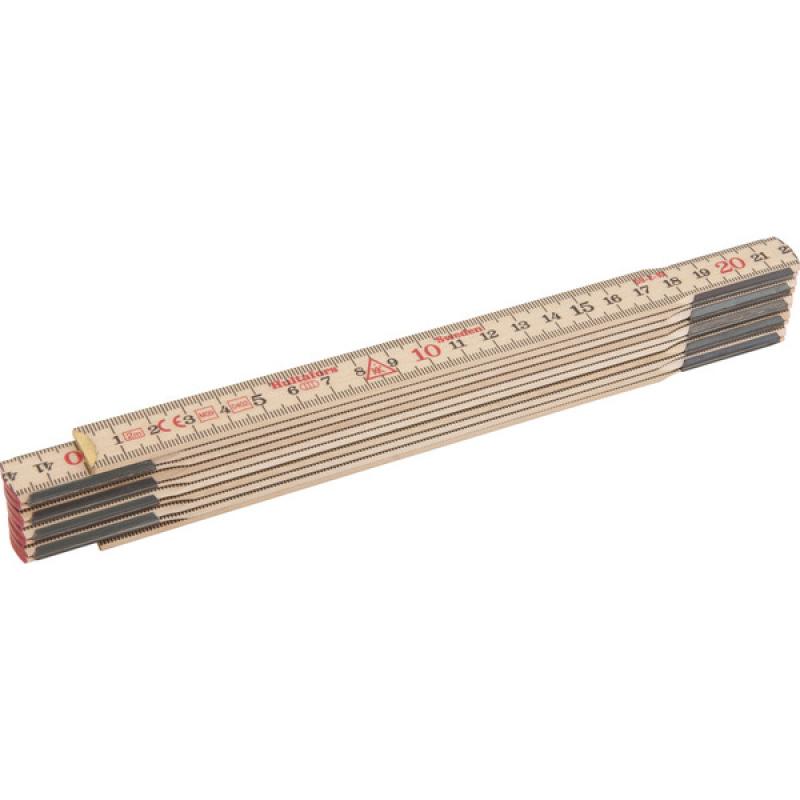 Escala Métrica 1 Metro 6 Dobras Madeira Natural - Vonder - Carrefour