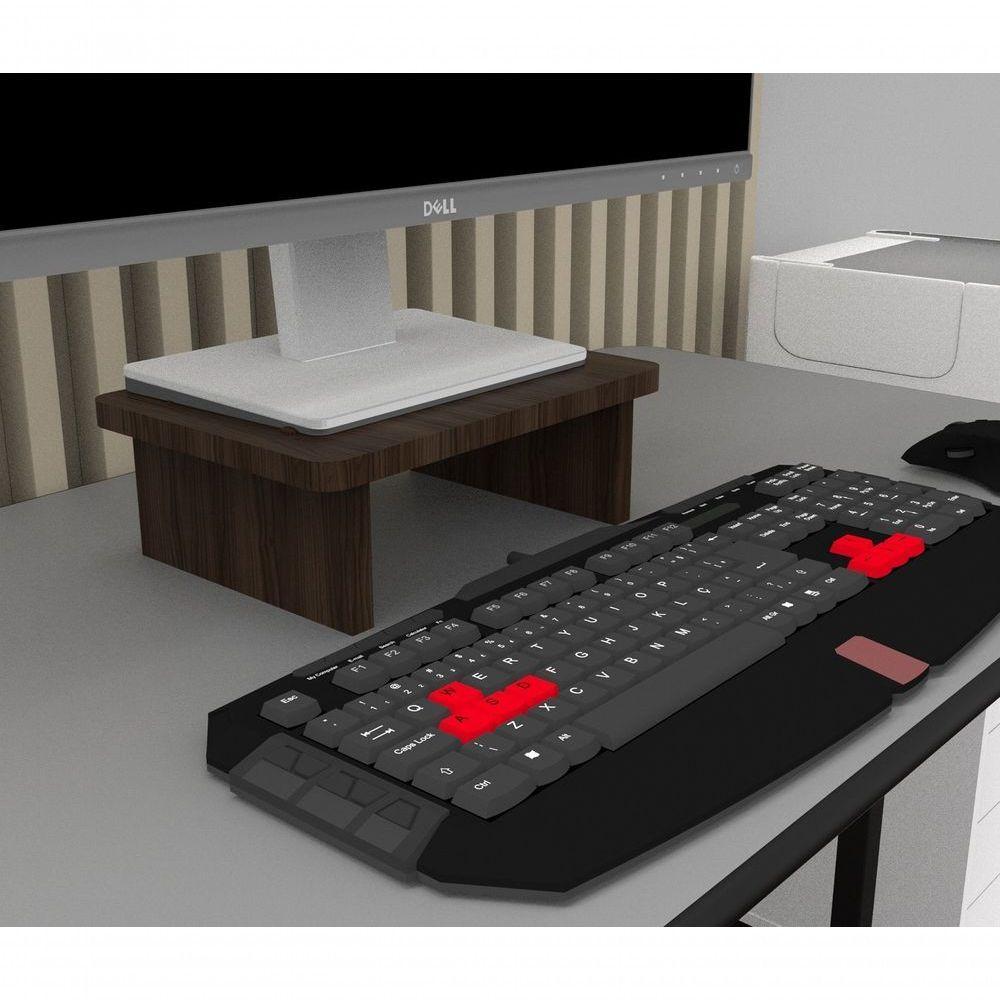 Suporte Para Monitor Nogal Málaga - Apoio Para Monitor, Mesa Para ...