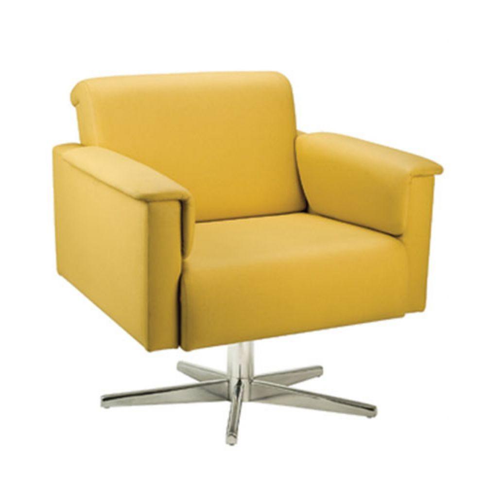 Sofá Recepção De Escritório Linha Recepção Contatic Amarelo - Carrefour