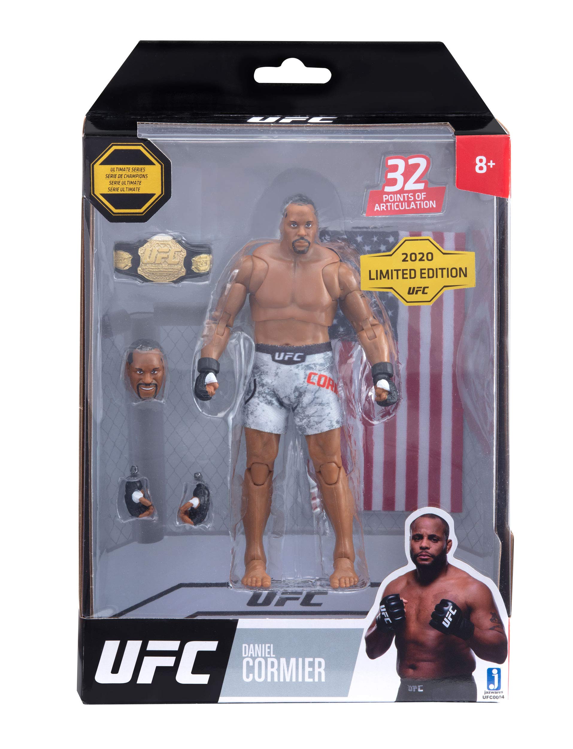 Boneco De Ação Ufc Ultimate Series Edição Limitada Daniel Cormier ...
