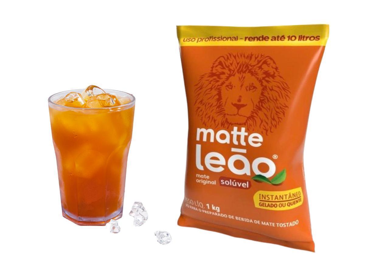 Chá Solúvel Matte Leão Natural Adoçado 1kg - Rende 10 Litros - Carrefour