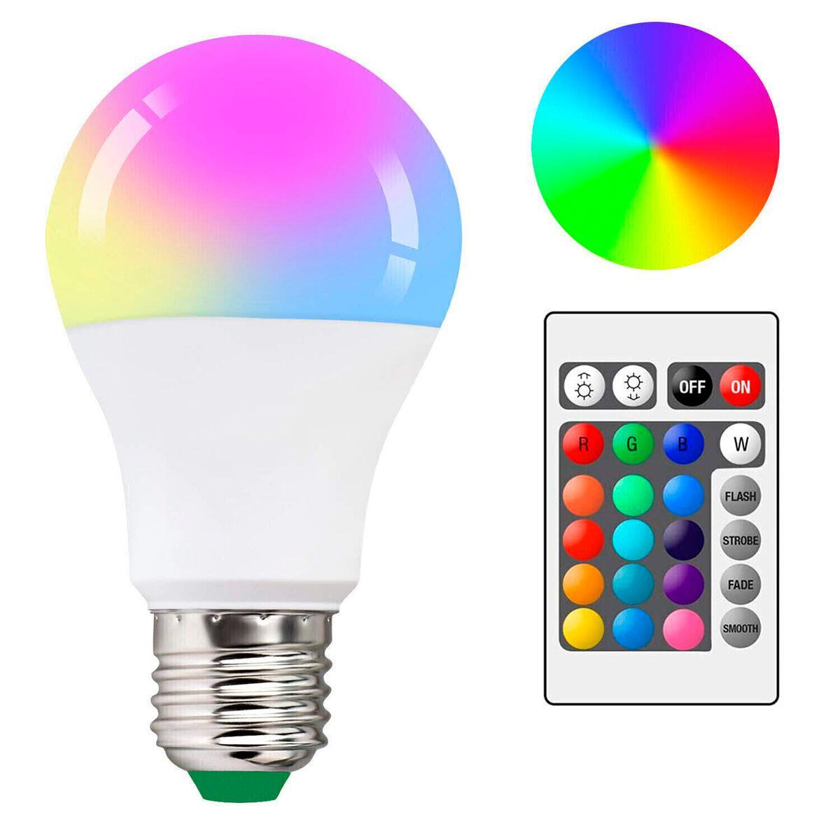 Lâmpada Rgb Iluminação Perfeita Com Controle Inteligente Luz - Carrefour
