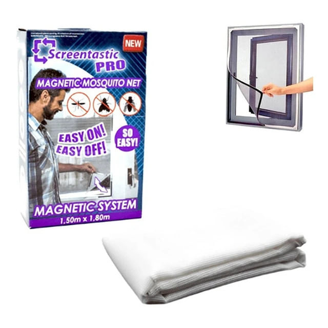 Kit 2 Super Tela Micro Trama Mosquiteira Removivel Janela - Carrefour