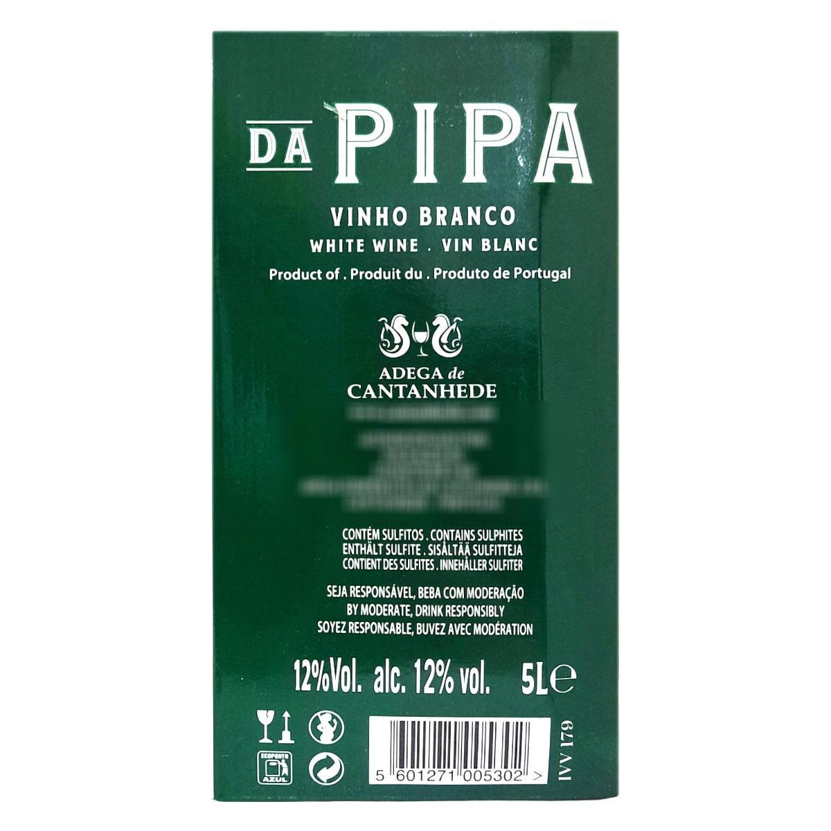Vinho Da Pipa Tinto Rosé Português 5l - Adega Cantanhede - Carrefour