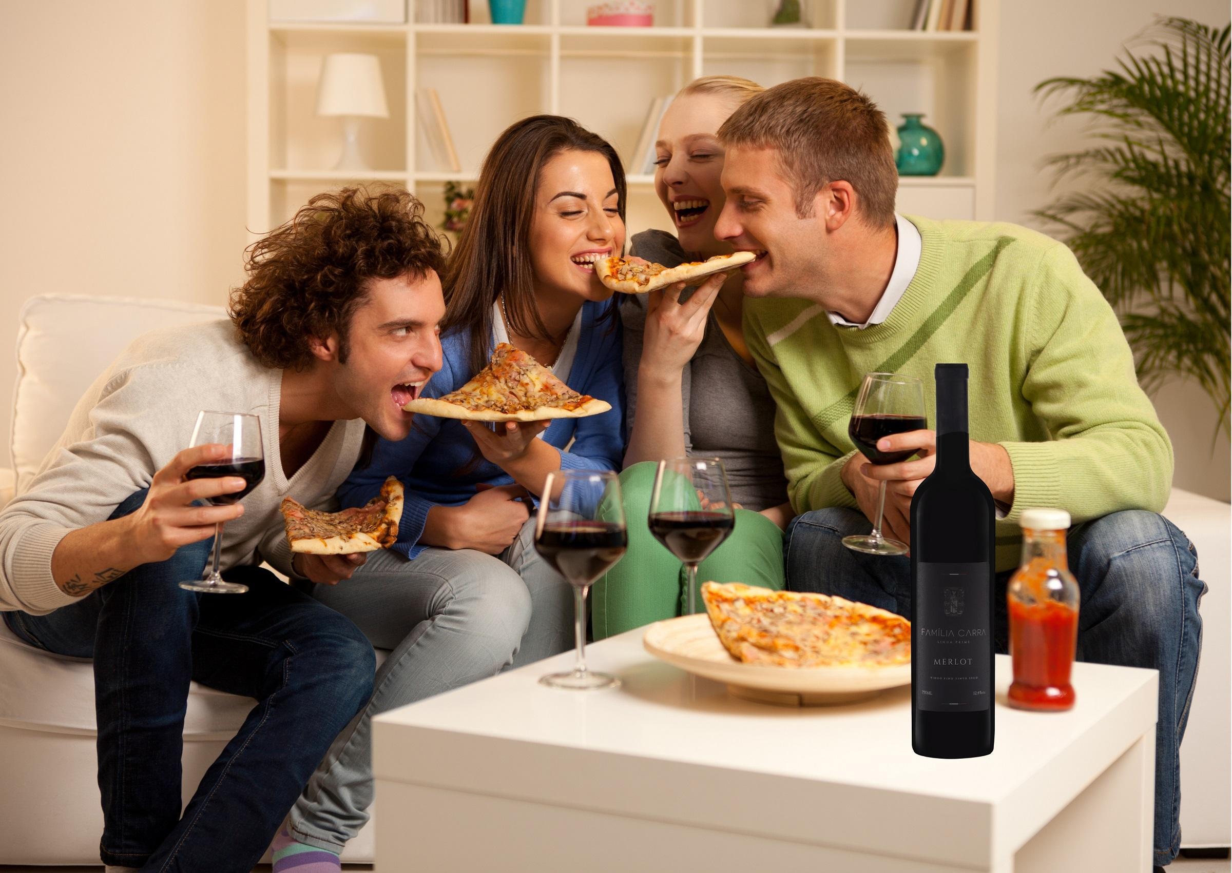 Vinho Merlot Fino Tinto Seco Família Carra 750 Ml - Carrefour