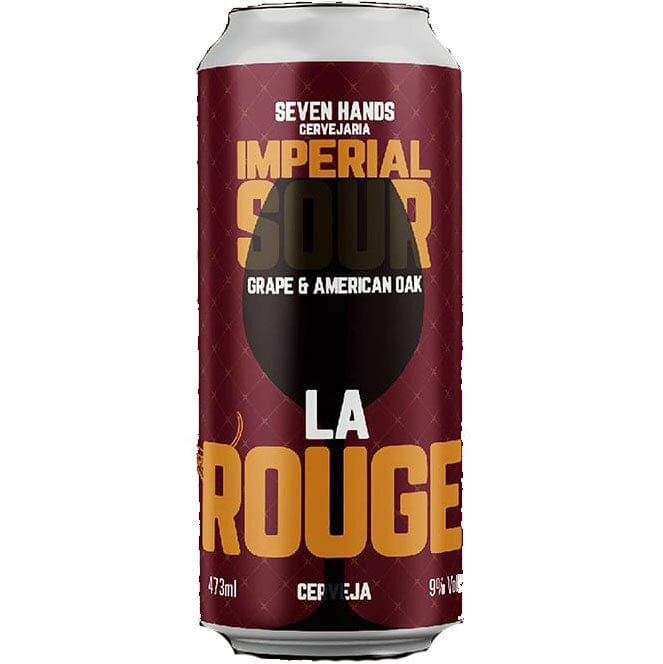 Cerveja Seven Hands La Rouge Sour 473ml - Carrefour