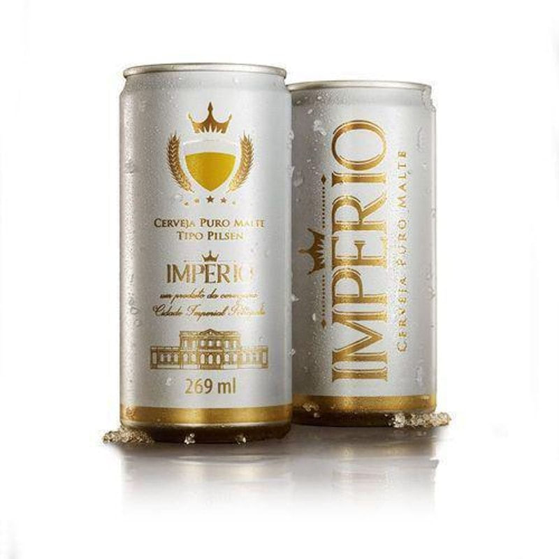Cerveja Imperio Lata 269Ml - Pack Com 12 Unidades - Carrefour