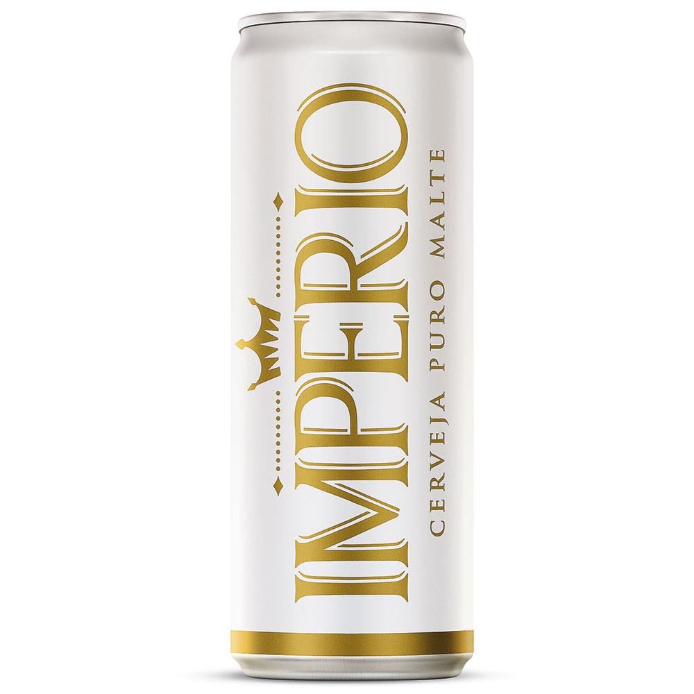 Cerveja Império Pilsen Lata 350ml Pack - 12 Unidades - Carrefour