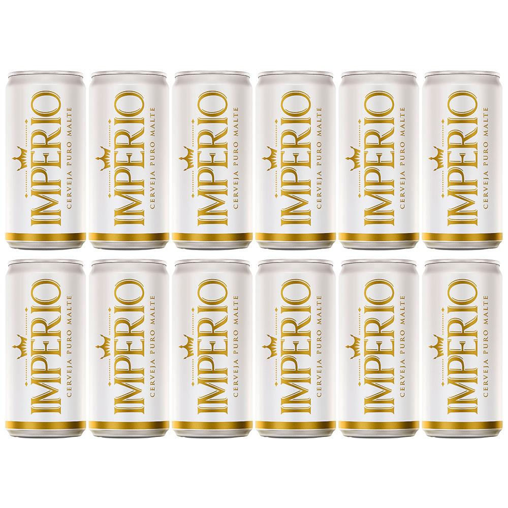 Cerveja Império Pilsen Lata 269ml Pack - 12 Unidades - Carrefour