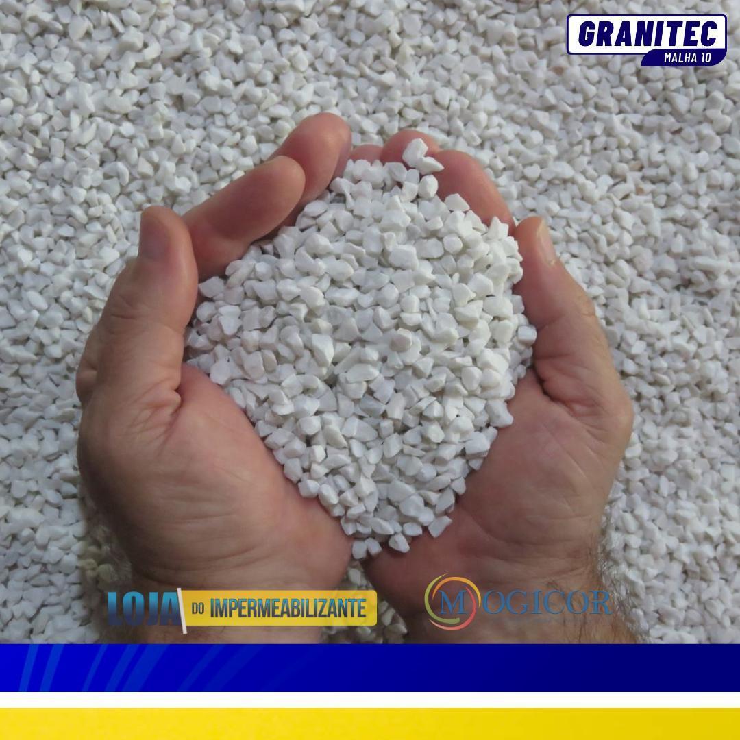 10.kg Granitina Branca Parede Malha 10 Original Grafiato - Carrefour