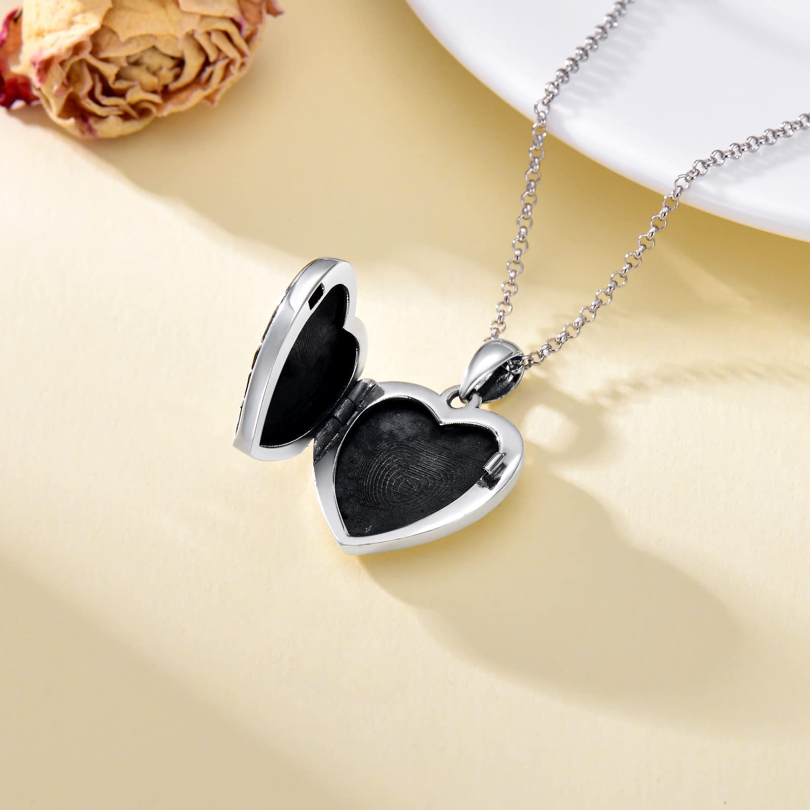 Colar Soulmeet Blue Hummingbird Locket Em Prata Esterlina - Carrefour