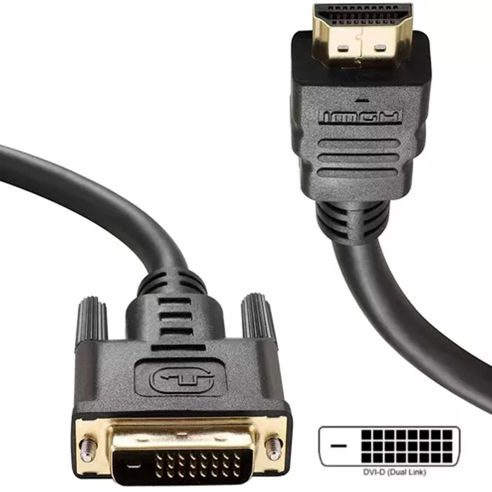 Cabo Dv1 Para Hdmi Cabo 1,5m D-dvh01 Grasep - Carrefour