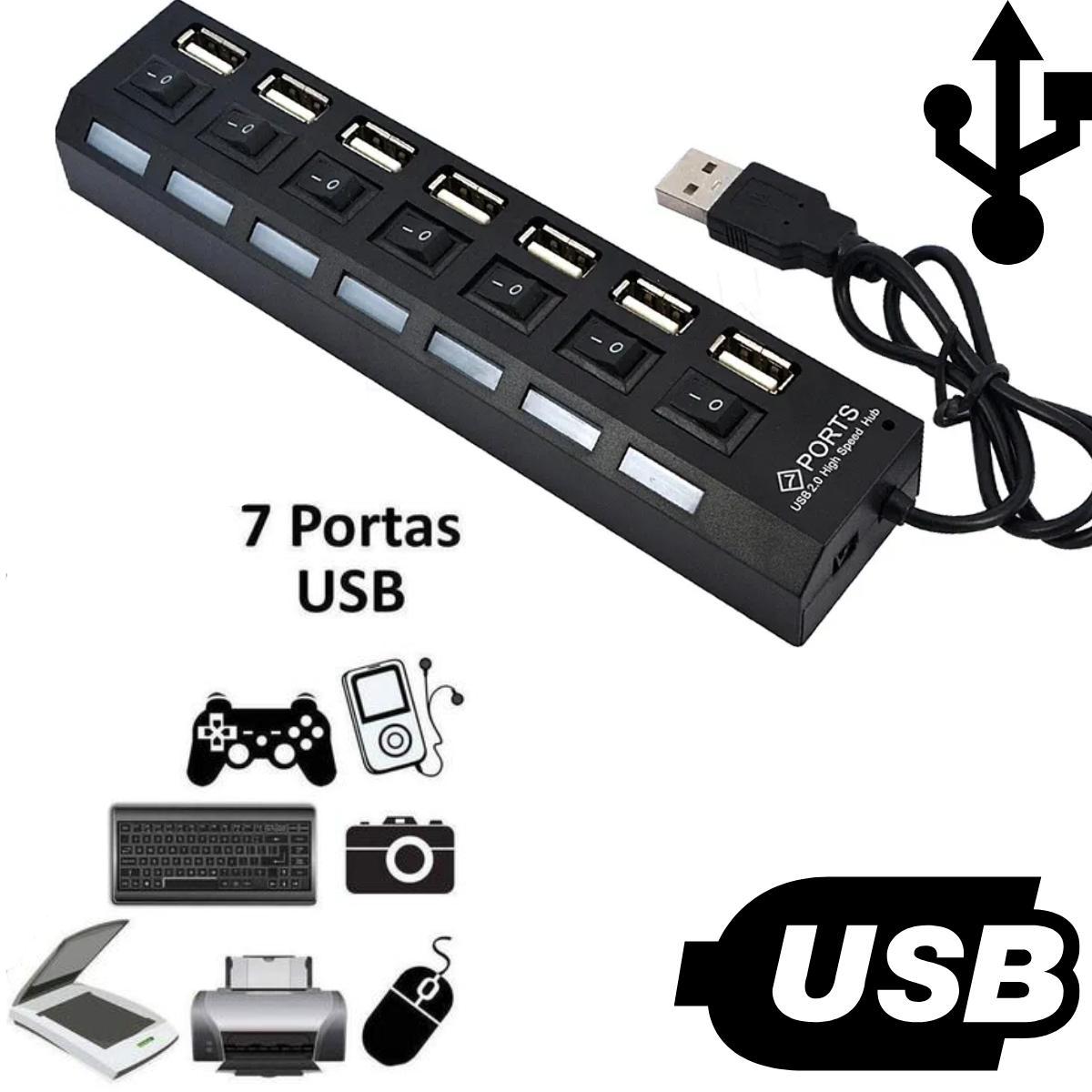 Extensor Usb Com Chave Para Teclado E Mouse - Carrefour