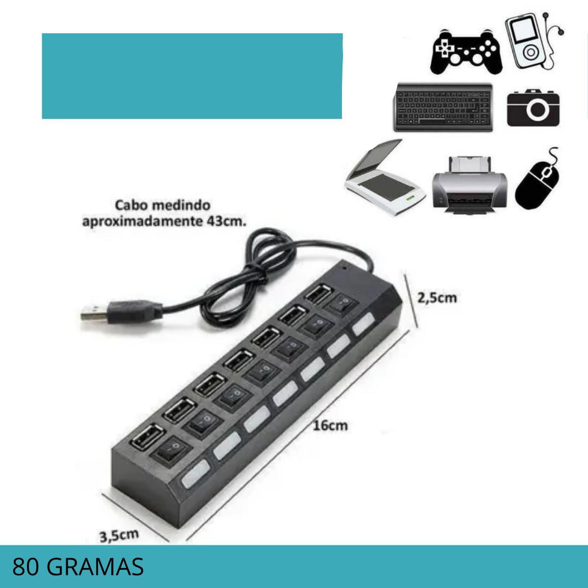 Extensor Usb Com Chave Para Teclado E Mouse - Carrefour