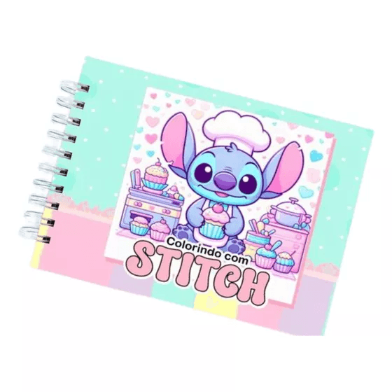Livro De Colorir Stitch Estilo Bobbie Goods 50 Folhas 180g - Carrefour