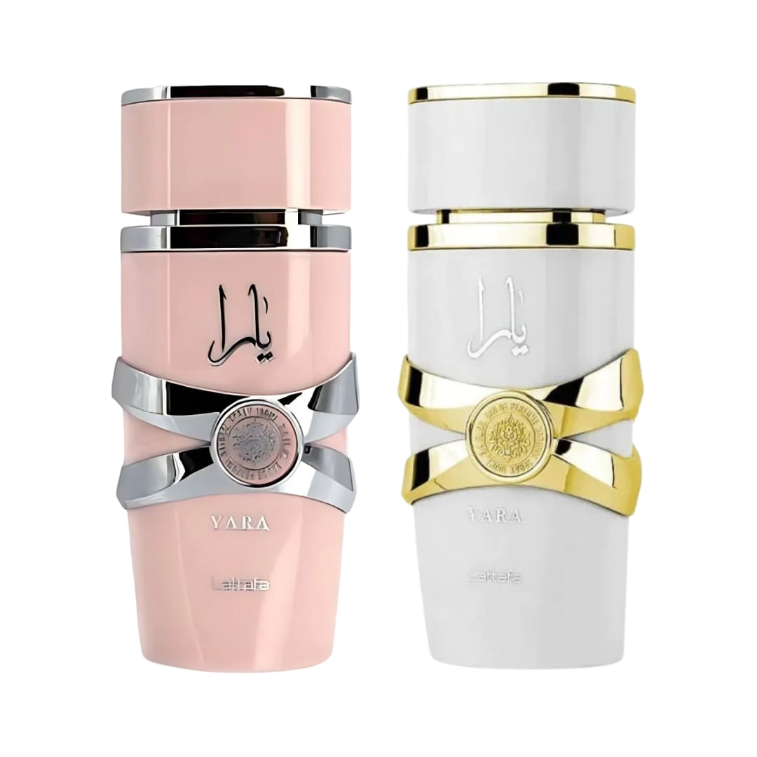 Perfume Yara Rosa Lattafa 100ml + Perfume Yara Moi: Luxo Em Cada ...