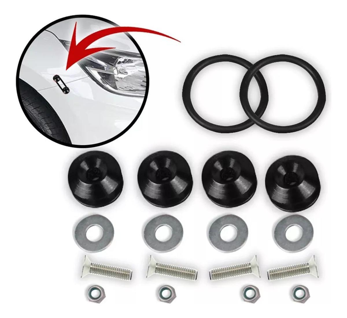 Kit Parafusos Anilhas Esportivas - Alumínio Anodizado - 4 Parafusos ...