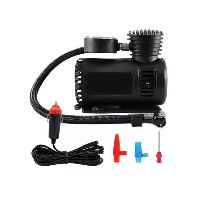 Mini Compressor Bomba De Ar Veicular Portátil Manômetro 12v - Carrefour