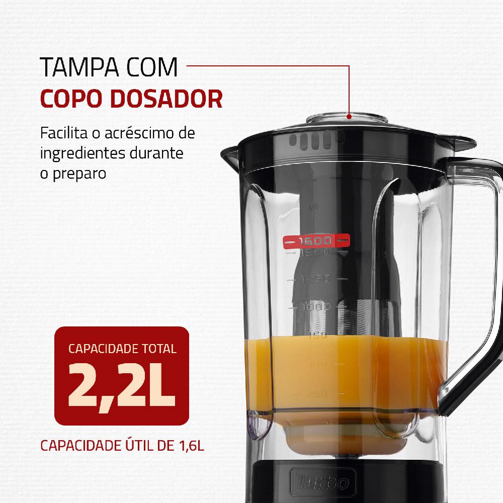 Liquidificador Com Filtro Mondial L99 Fb 500w 2.2l Preto 127v - Carrefour