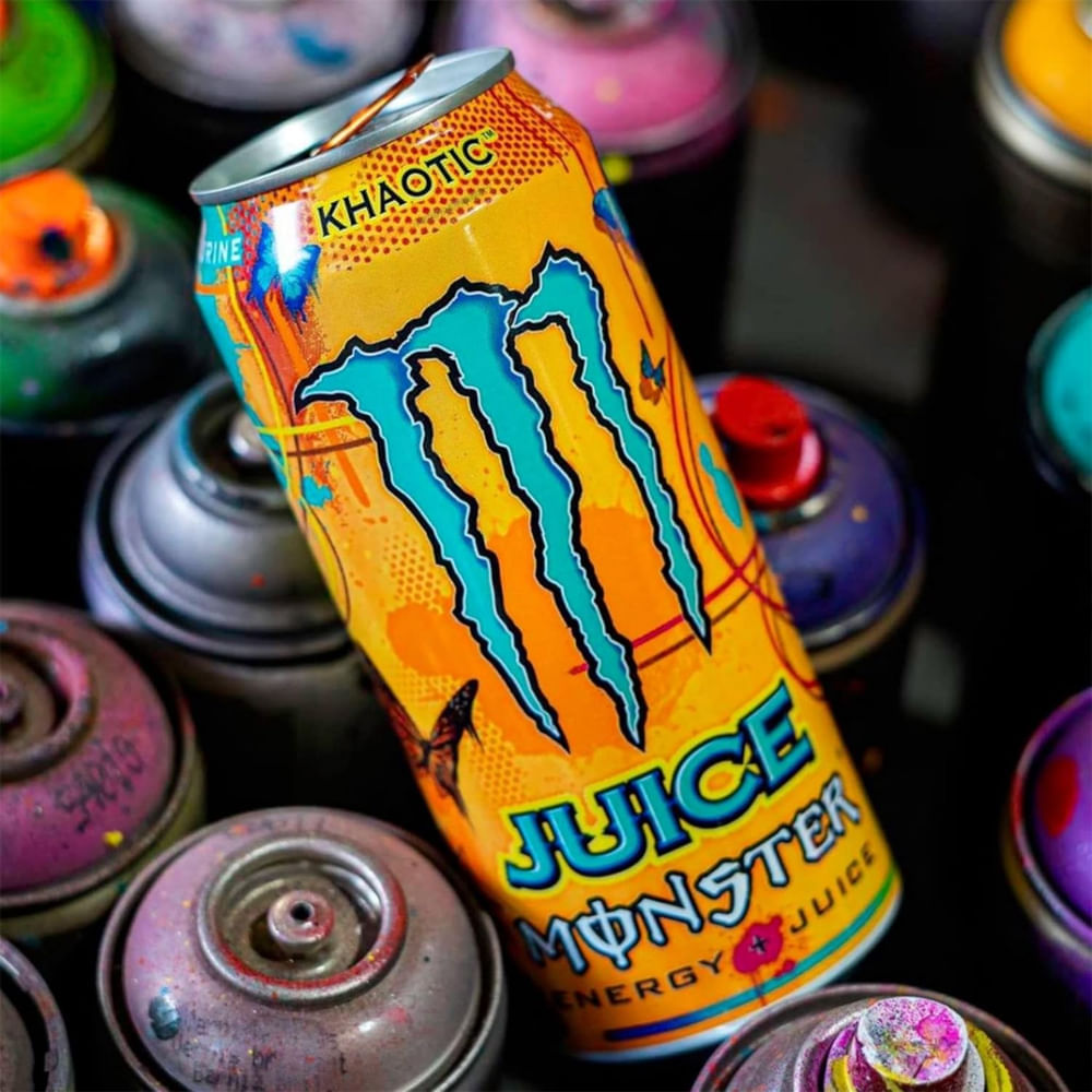 Energético Monster Energy Juice Tropical Orange Khaotic Lata 473ml ...
