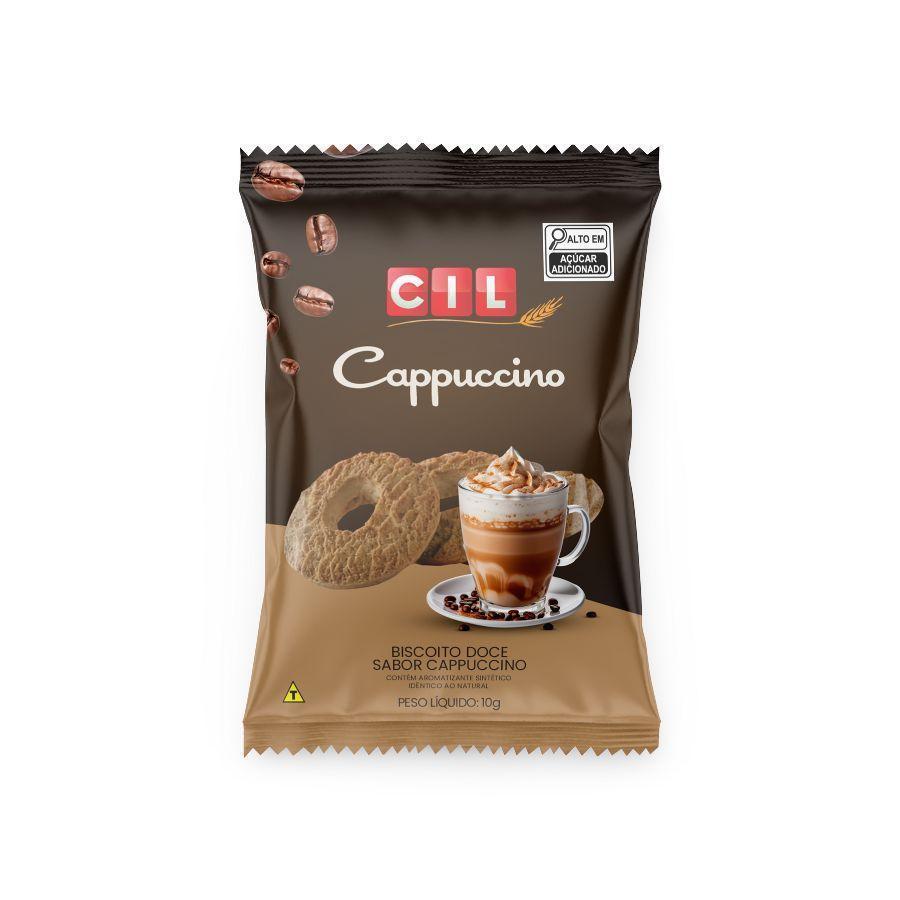 Biscoito Doce Cappuccino Cil Sachê 10g Pacote C/60 Unidades - Carrefour