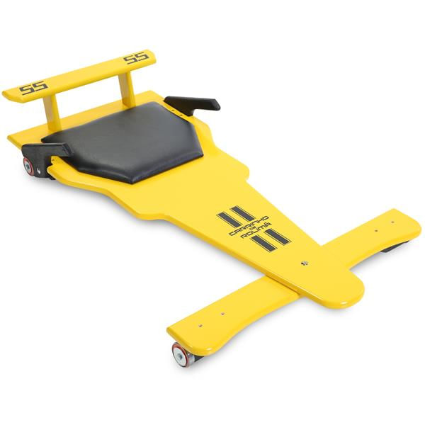 Carrinho de Rolimã F1 Amarelo 55 - Carrefour