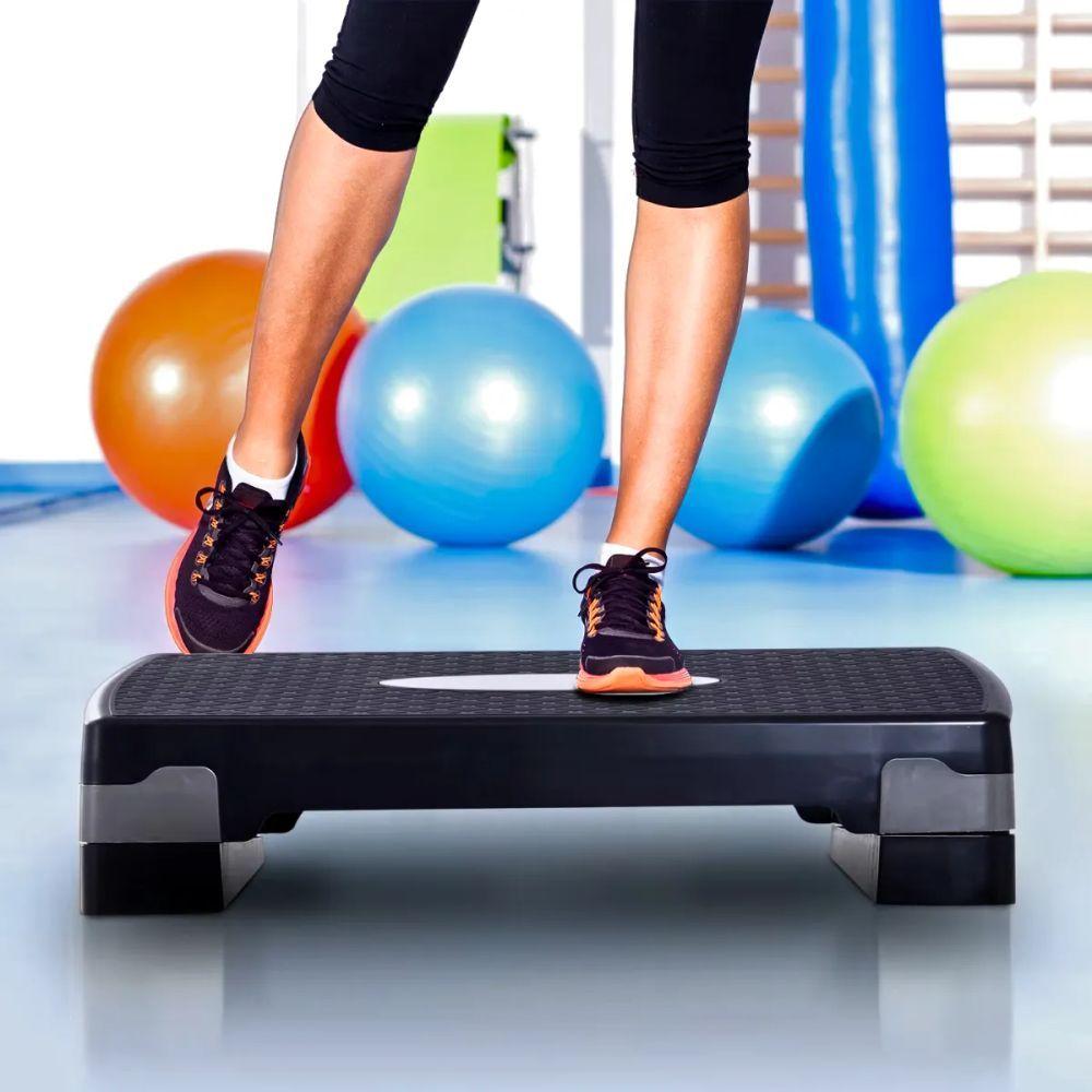 Step Para Ginástica Academia Exercícios Ajustável 2 Níveis - Carrefour
