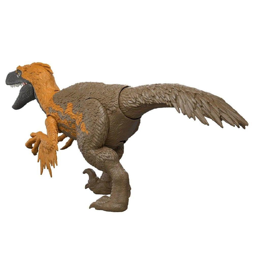 Jurassic World Rebirth Rugido Selvagem Utahraptor - Mattel - Carrefour