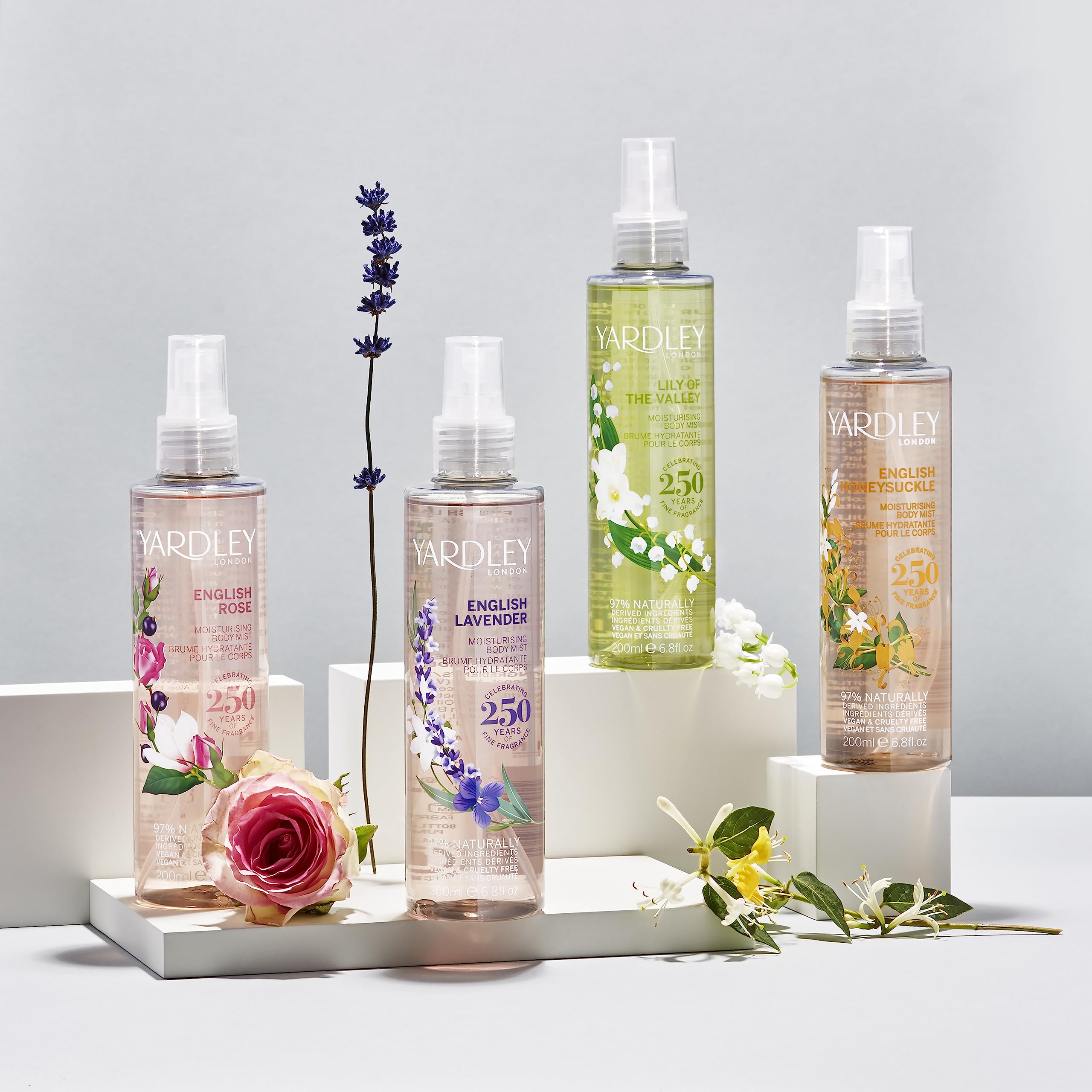 Fragrância Hidratante Body Mist Yardley Lily Of The Valley - Carrefour