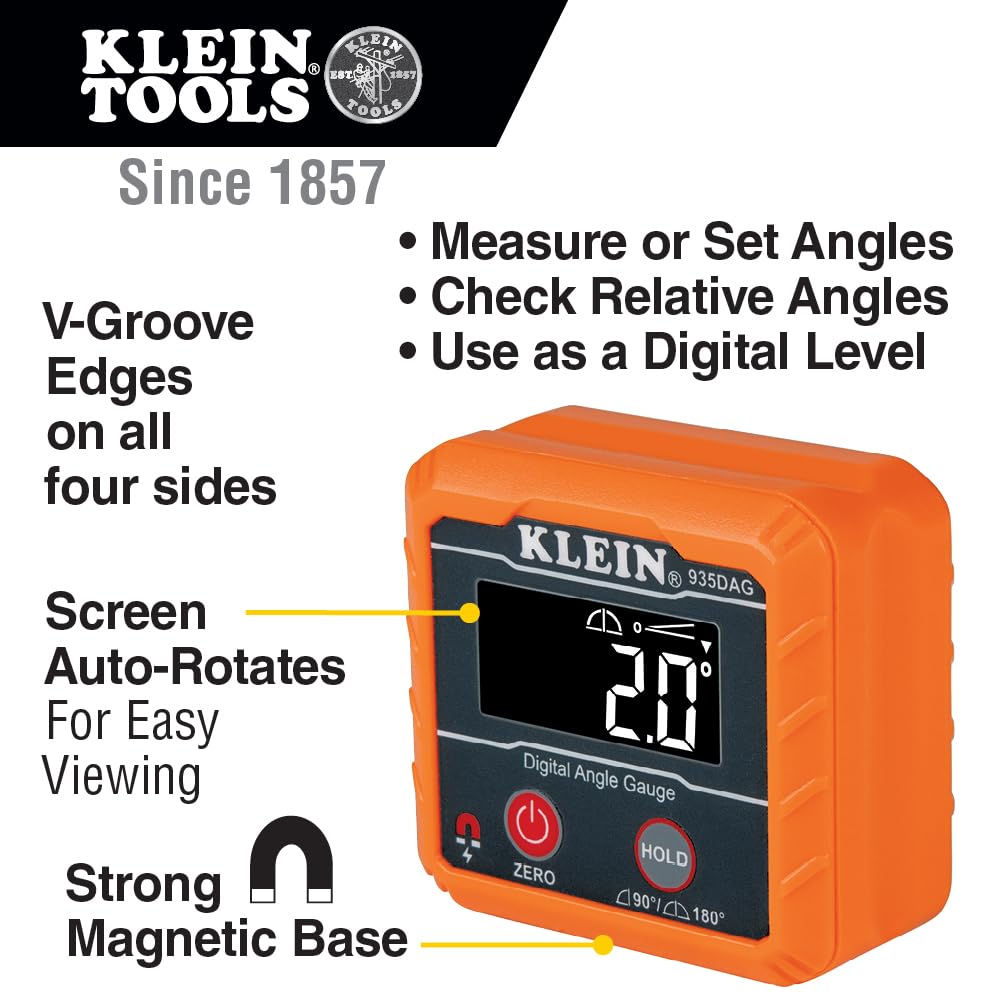 Kit De Ferramentas Klein Tools 80035 Digital Electronic Level 2 Peças ...