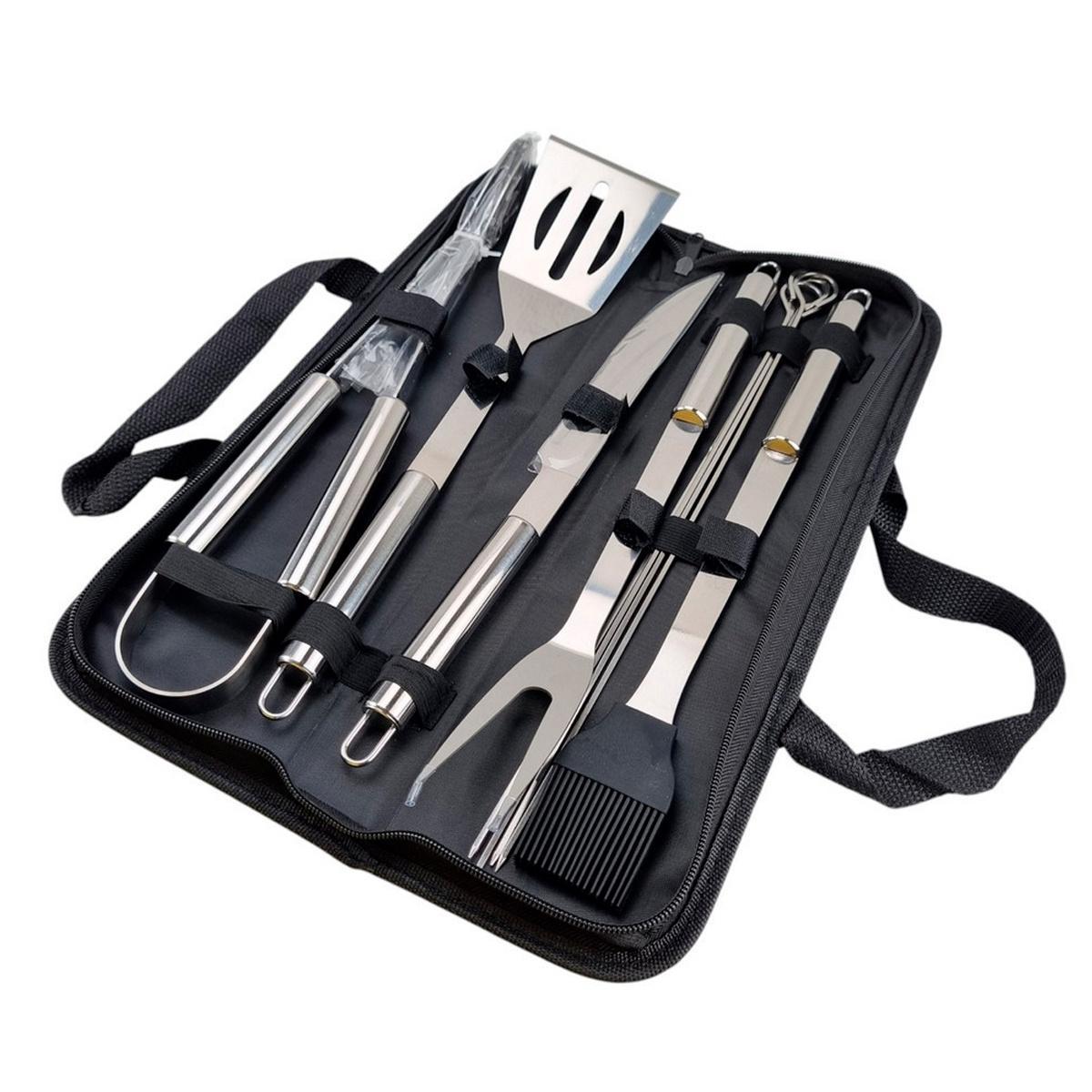 Kit Churrasco Inox Com Peças Para Cozinha E Jardim - Carrefour