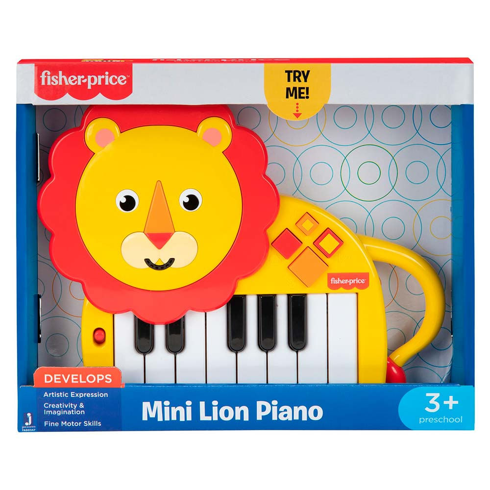 Piano Infantil Musical Fisher Price Leao Fun Divirta Se - Carrefour
