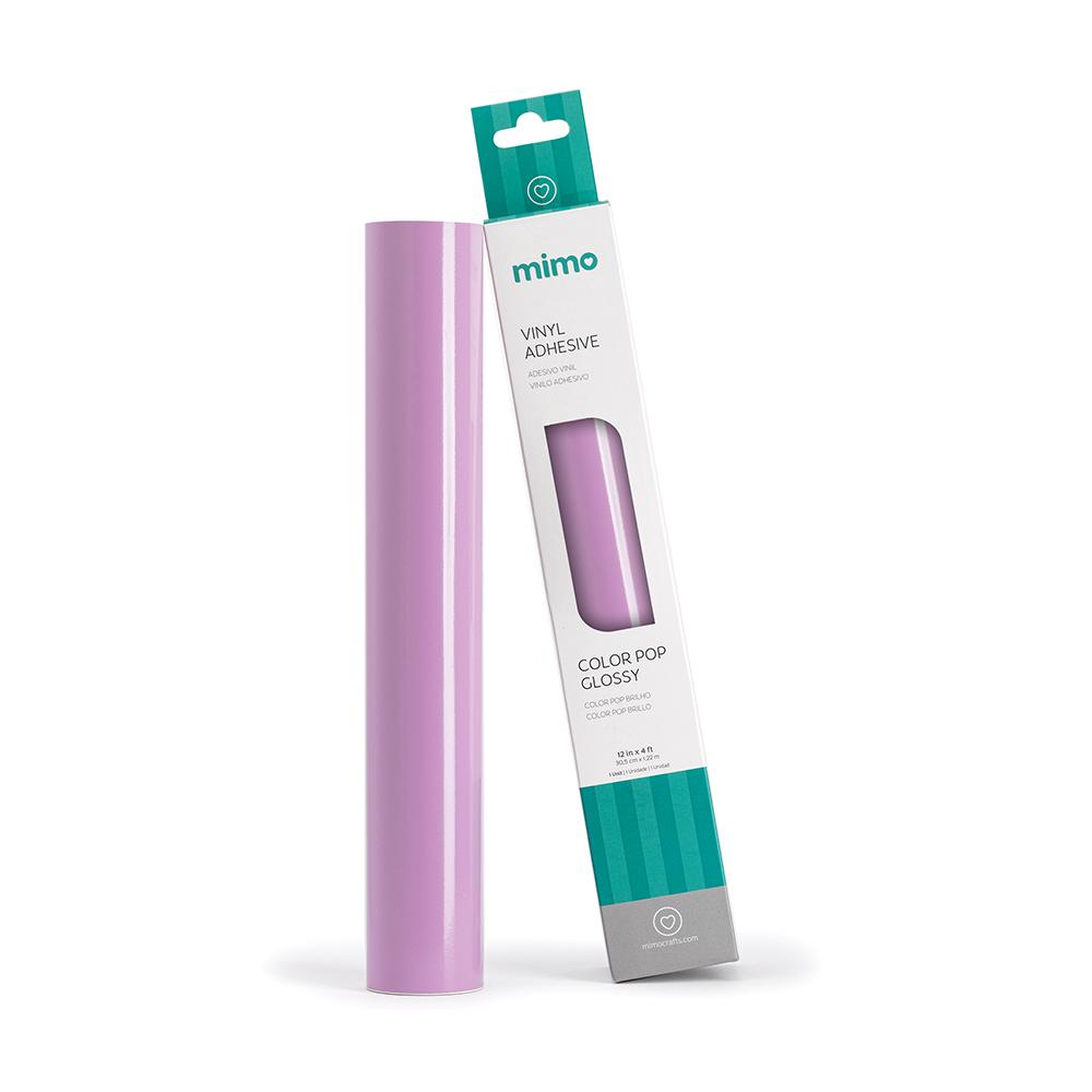 Adesivo Vinil Color Pop Brilho - Lavanda - Mimo - 30,5 Cm X 1,22 M - 1 ...