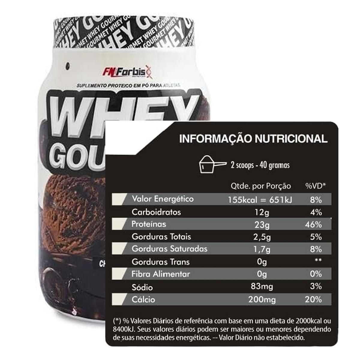 Whey Protein Gourmet 900 G - Fn Forbis (chocolate Trufado) - Carrefour