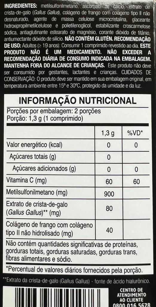 Motilex Ha+msm Suplemento Alimentar Com 30 Comprimidos Apsen - Carrefour
