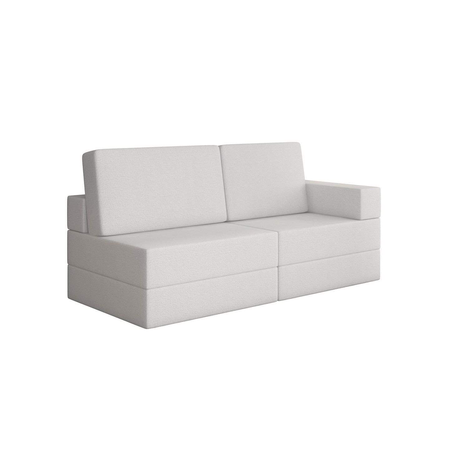 Sofá Cama À Vácuo 2 Lugares Linha Modular Flip Magic Branco - Carrefour