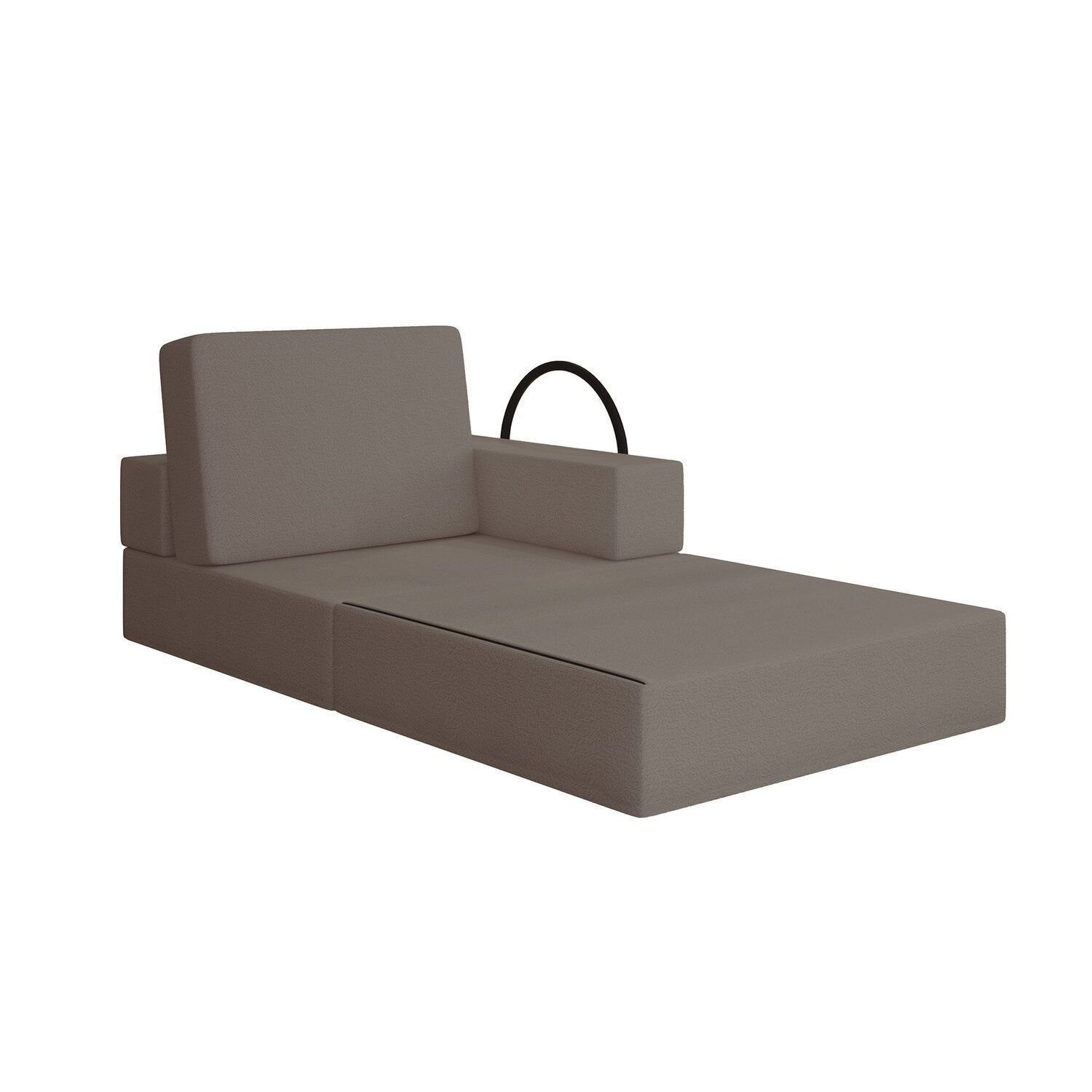 Sofá Cama À Vácuo 1 Lugar Linha Modular Flip Magic Yescasa Bege - Carrefour