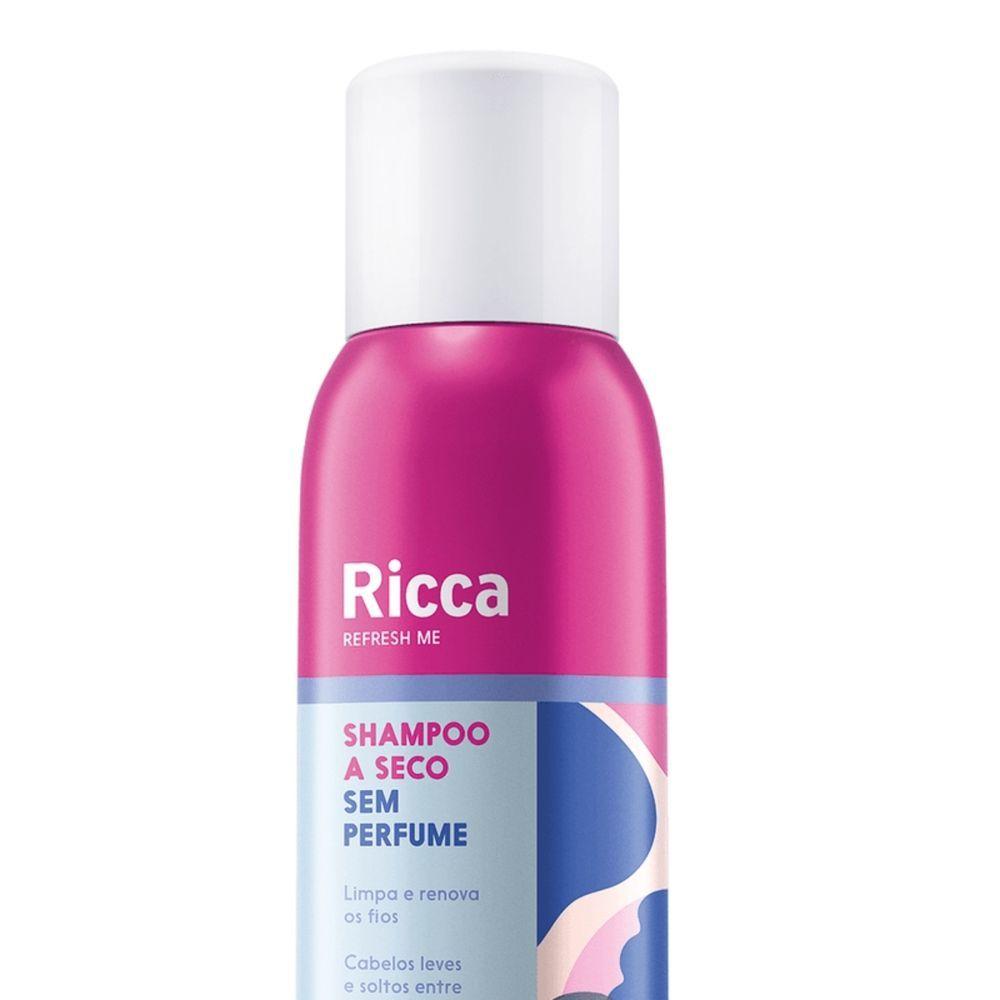 Kit Ricca Shampoo A Seco Sem Perfume + Shampoo A Seco Berry - Carrefour